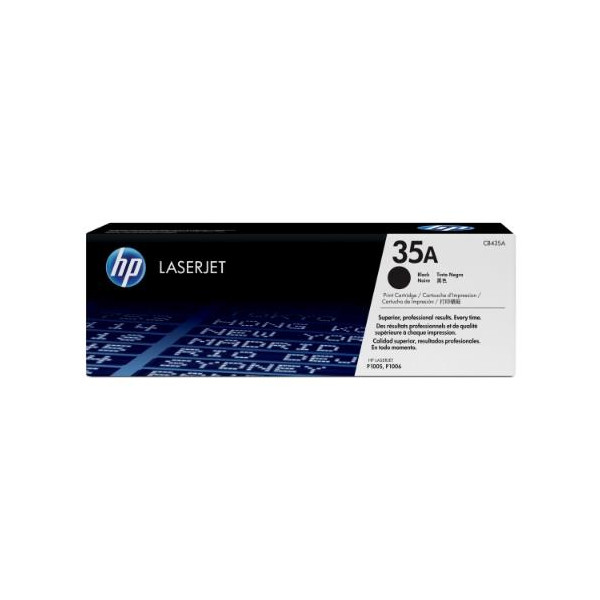 HP 35A Black Original LaserJet Toner Cartridge