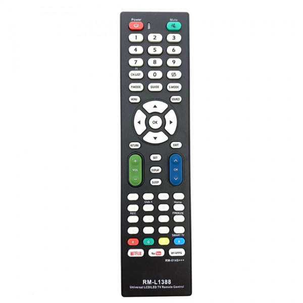 Unico RT2660 Universal TV Remote – Ready to Use, No Programming Needed ...