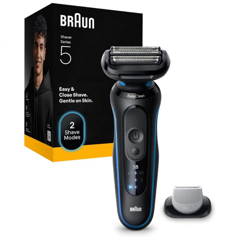 Braun Series 5 S5 EasyClean Wet & Dry Electric Shaver with Body Groomer ...