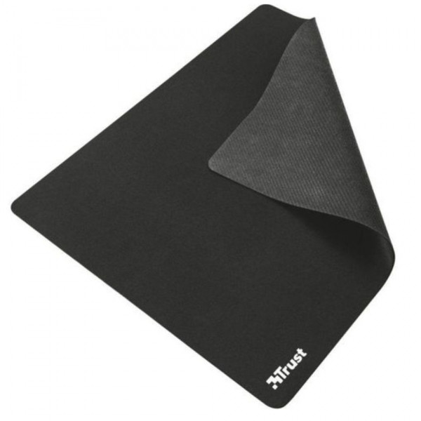 Trust Mouse Pad Non-Slip Fabric Surface M Black - Fast Delivery Malta
